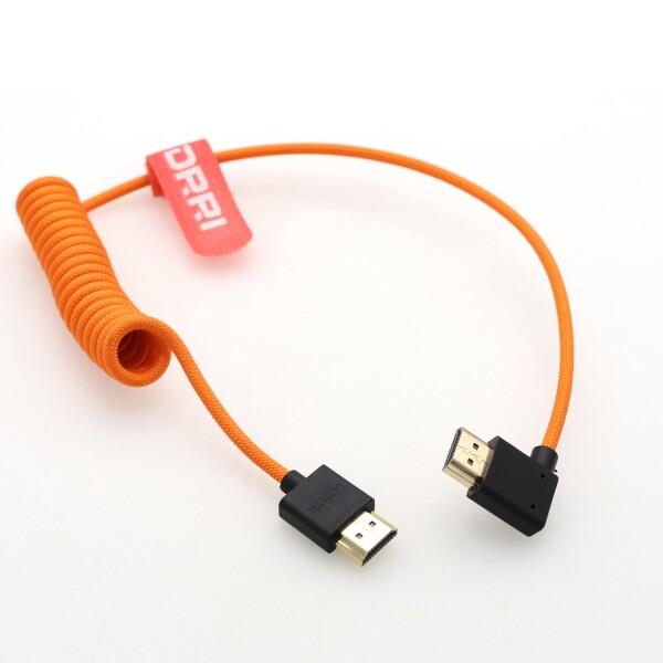 DRRI 8K 60Hz 4K 120Hz HDMI→左エンジェル HDMIケーブル Sony FX30 FX6 A7siii Z-cam E2 BMPC4K 6K Hollyland Mars 400 Atomos Ninjaモニター用商...