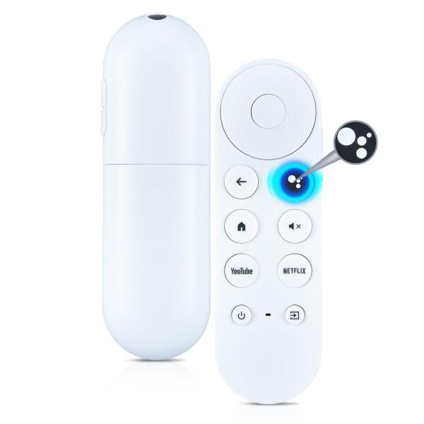 CLVIZCXOM G9N9N 交換用リモコン for Google TV 4K Snow 音声認識機能付き GA01923 GA02463 GA02464 G9N9N GA01409 GA01919 GA01920 対応商品コード：660...