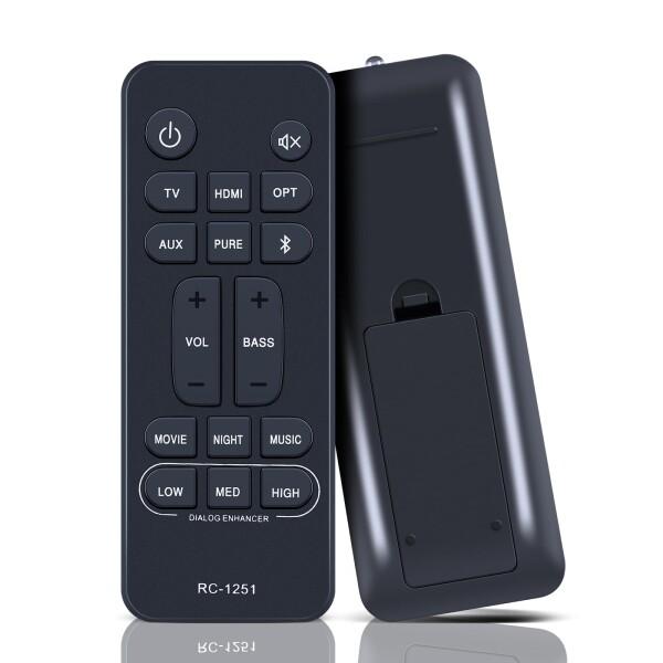 AHTHA 代用リモコン for Denon サウンドバー DHT-S217K DHT-S218K DHT-C210K対応商品コード：66080878031型番：GGMH-JP-YW387【代替リモコン】純正リモコンの代替品としてご使用いた...