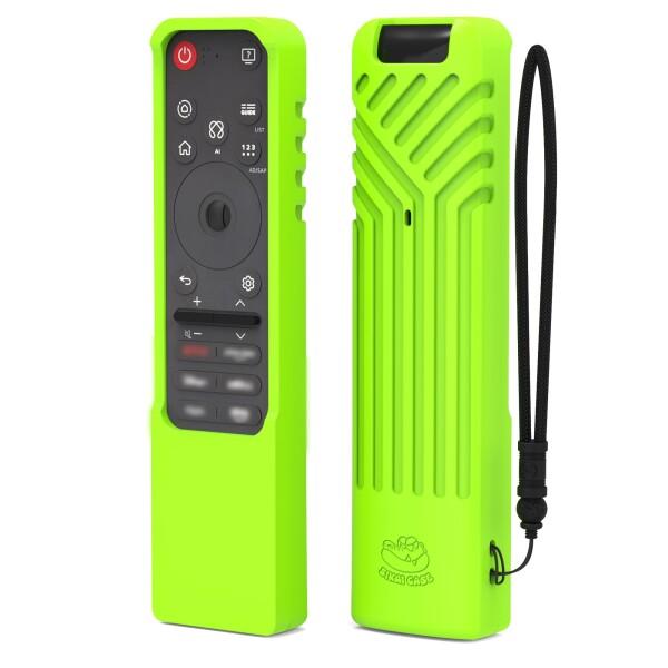 SIKAI CASE For LG(2025) MR25 マジックリモコンに専用 保護カバー 落下保護 滑りとめ キズ塵防止 シリコン製リモコンケース For OLED evo AI G5/C5/M5TV用 交換用リモコンカバー ストラップ...