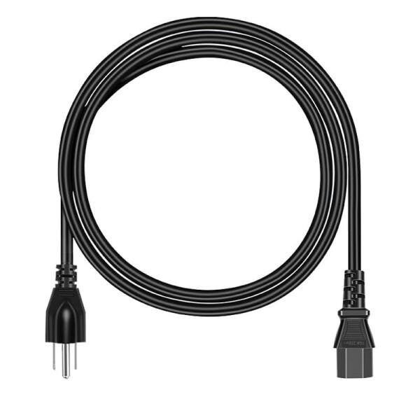 JLY 5-15P-C15 AC電源コードシールド 125V-15A 3M NEMA 5-15P - IEC320 C15変換コード UL規格認定 純銅芯 多重保護 耐寒耐熱 耐摩耗 データセンターのサーバー、業務用厨房機器などに対応 1本...