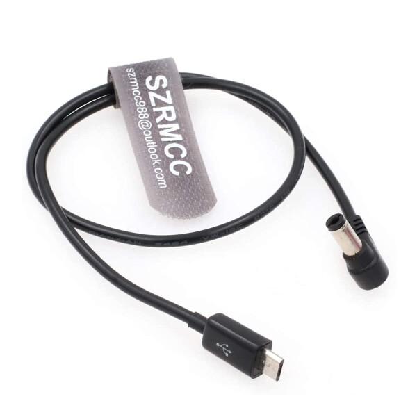 SZRMCC Tilta NucleusNanoワイヤレスフォローフォーカスモーター用DC2.1-マイクロUSB電源ケーブル商品コード：66080878749型番：microこのケーブルは、Tilta Nucleus Nanoワイヤレスフォ...