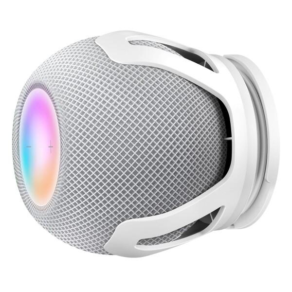 PlusAcc HomePod mini用壁掛けホルダー - ホームポッドミニに対応保護ホルダー スピーカースタンド ホームポッドミニ用ウォールマウント 省スペース ケーブル収納管理 (ホワイト)商品コード：66080878758型番：Co...