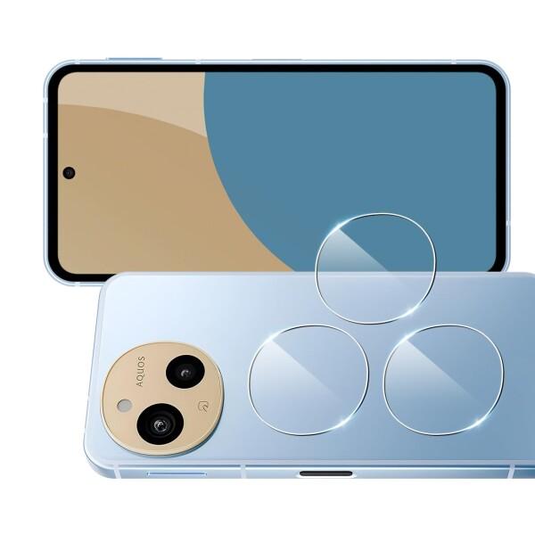 cronincards 対応 AQUOS Sense10 カメラフィルム レンズ保護フィルム（3枚入）対応 AQUOS Sense10 レンズフィルム 対応 アクオスセンス10 カメラ保護フィルム CRONINP-JSen10商品コード：6...