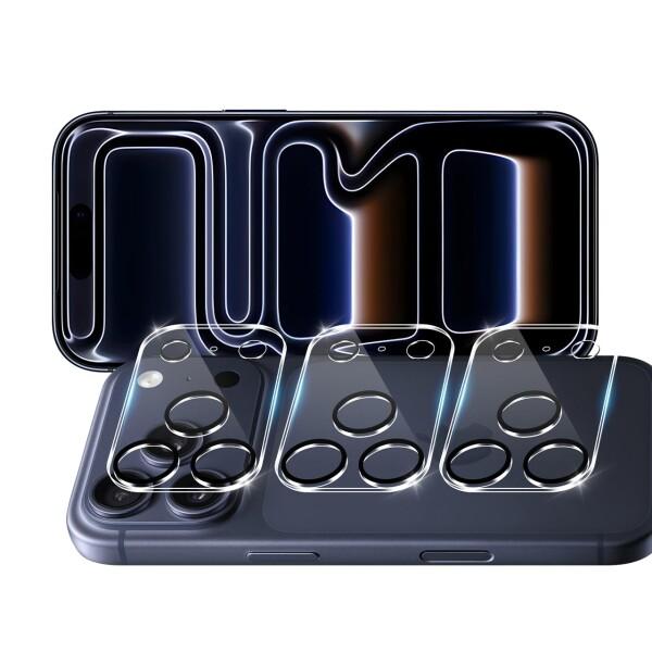 cronincards 対応 iphone17 pro カメラフィルム レンズ保護フィルム（3枚入） 対応 アイフォン17 プロ レンズフィルム 対応 いphone17 Pro カメラ保護フィルム 対応 いpほね17 プロ カメラ保護フィル...