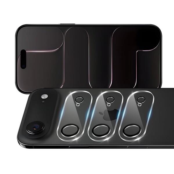 cronincards 対応 iphone17 Air カメラフィルム レンズ保護フィルム（3枚入） 対応 アイフォン17 air レンズフィルム 対応 いphone17 Air カメラ保護フィルム 対応 いpほね17 air カメラ保護フ...