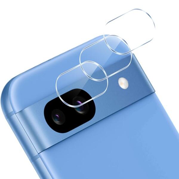 YWXTW 対応 Google pixel 8A カメラフィルムGoogle pixel 8A カメラ保護フィルム さらさら ピクセル 8a レンズフィルルム レンズ 強化ガラス 保護カバー ガラス カメラカバー 全面保護 高硬度9H 指紋...