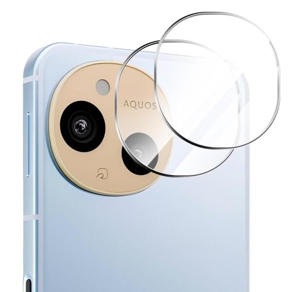 ZXZone For Aquos Sense10 カメラフィルム (ZXZone) センス10 カメラ保護フィルム レンズ保護ガラスフィルム 2.5D 高透過率 硬度9H 防爆裂 スクラッチ防止 気泡ゼロ 飛散防止処理保護フィルム Sens...
