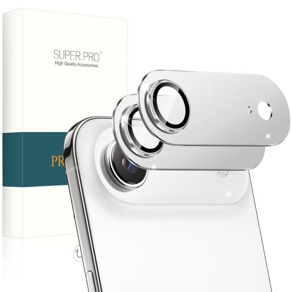 PRODELI For iPhone Air (2025) 専用 カメラフィルム アルミ合金製＋AR高透過率 硬度9H キズ防止 一体型 耐衝撃 強化ガラス 防爆裂 気泡ゼロ 露出オーバー防止 高透過率 アイフォン 17 air 用 レンズ...