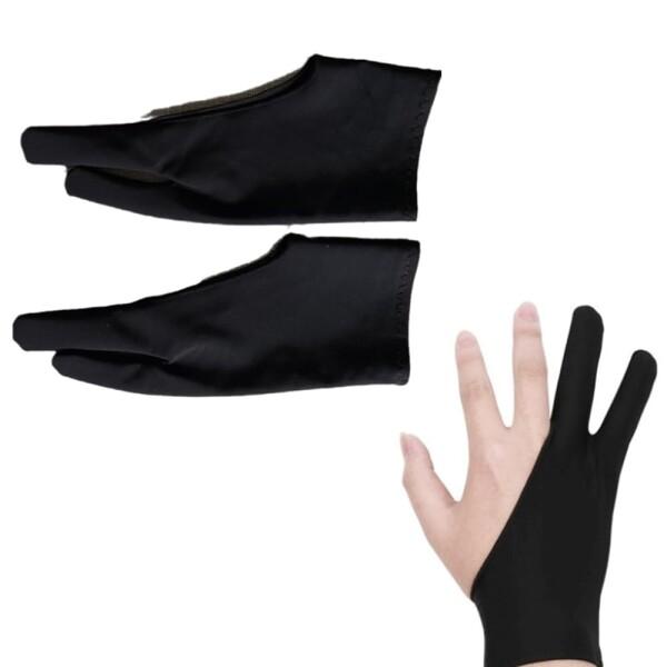 (perakpapa) 絵描きグローブ 2本指 タブレット用 ペンタブ 手袋 誤作動防止 滑り止め 通気性 左右手対応 iPad 液タブ用 グローブ イラスト 描画用 男女兼用 3サイズあり L商品コード：66080888238型番：oth...