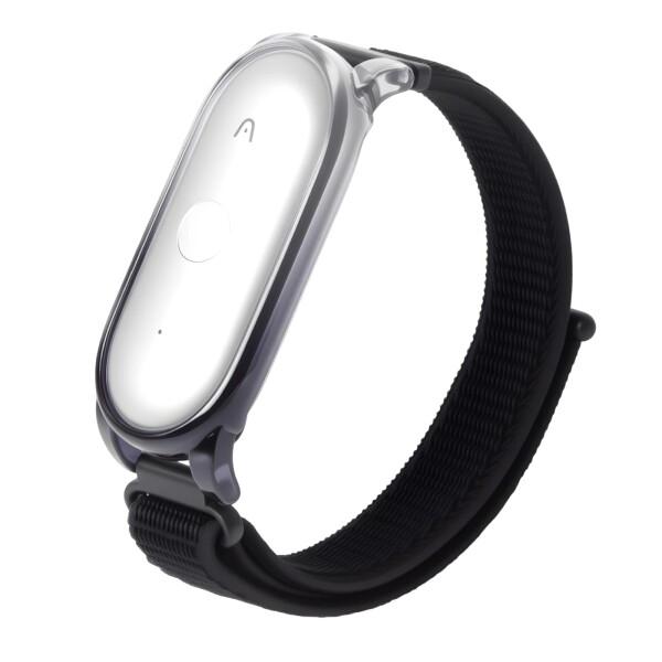 (EMION) For PLAUD NotePin 専用 リストバンド プラウドノートピン用アクセサリー 交換バンド ナイロン製 サイズ調節可能 取り付け簡単 高耐久性 通気軽量 男女兼用 ストラップのみ付属 (ブラック)商品コード：660...