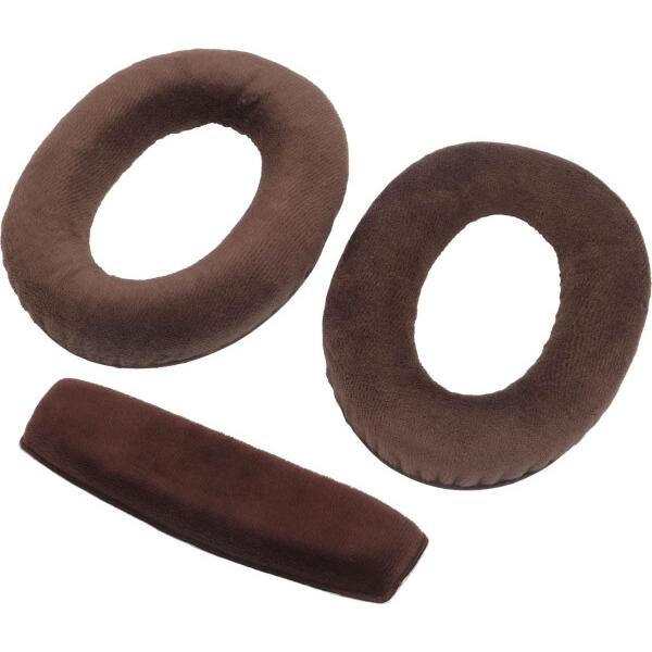 オーディオファン 交換用イヤーパッド SENNHEISER HD515用 ゼンハイザー (HD555 / HD595 / HD518 / HD598 / HD598SE / HD598CS など) ブラウン イヤークッション 1ペア商品コー...