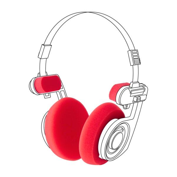 YAXI Earpads + Headband Cushions for KOSS PortaPro (Red)商品コード：66080892427型番：Redカラー：レッドKOSS PORTA PROヘッドホン専用に作られたイヤーパッドは、...