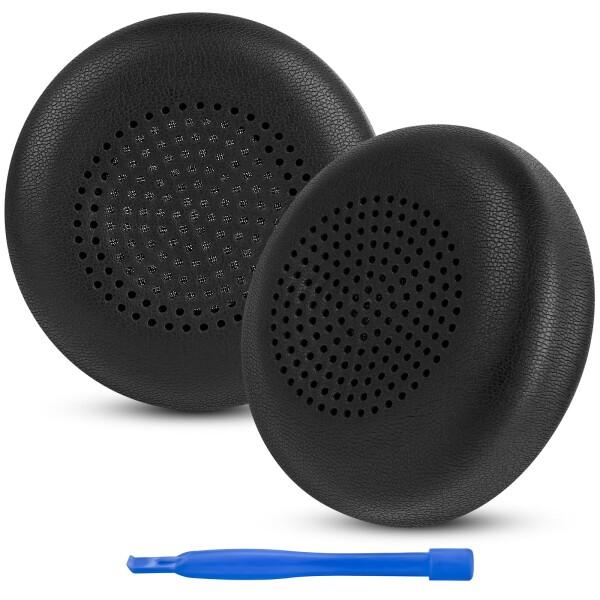 Linkidea イヤーパッド 互換性 パッド ロジクール Logitech Zone Wireless, Zone 900 ヘッドホンに対応 パッド イヤークッション/イヤーカップ (プロテインレザー/ブラック)商品コード：6608089...