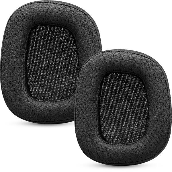AKHQC 交換用イヤーパッド、 Logitech G430/G431/G432/G433/G435/G332/G230/G231/G233/G933/G933S/G935/G930/G633/G633S/G635/G353/G533 ヘッ...