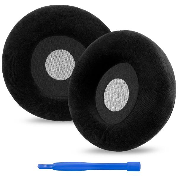 Linkidea イヤーパッド 互換性 パッド アーカーゲー AKG K701, K702, Q701, Q702, K601, K612, K712, K400, K500 ヘッドホンに対応 パッド イヤークッション/イヤーカップ (ベロ...