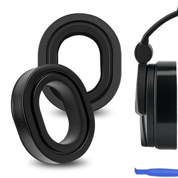Geekria イヤーパッド Sport 特厚 互換性 パッド HyperX Cloud 2/ Alpha/Core/Stinger/Flight, レイザー Razer Kaira/Kaira Pro/X/Pro PS5, ゼンハイザー ...