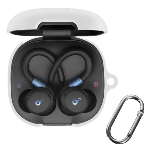 Anker Soundcore Sport X20 用 ケース カバー Mosasa シリコン保護ケース充電便利 全面保護紛失防止滑り止め 軽量キズ防止 スリム 薄型 旅行 耐衝撃 防塵-ホワイト商品コード：66080892984型番：X2...