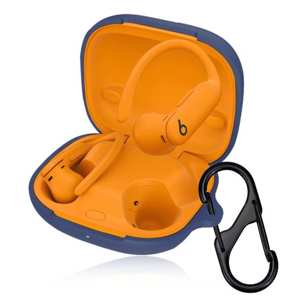 For Beats Powerbeats Pro 2 ケース カバー Mosasa Beats Powerbeats Pro 2 シリコン保護ケース 充電便利 全面保護 紛失防止 滑り止め 軽量 キズ防止 スリム 薄型 旅行 耐衝撃 防塵-...