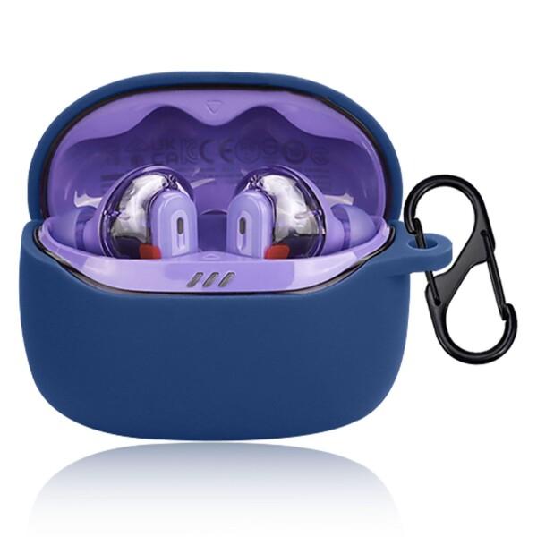 For JBL Tune BEAM 2 ケース カバー Mosasa JBL Tune BEAM 2 シリコン保護ケース 充電便利 全面保護 紛失防止 滑り止め 軽量 キズ防止 スリム 薄型 旅行 耐衝撃 防塵-ブルー商品コード：66080...