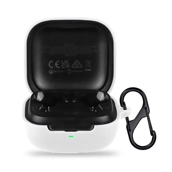 For EarFun Air Pro 4i ケース カバー Mosasa シリコン 保護ケース 充電便利 全面保護 紛失防止 滑り止め 軽量 キズ防止 スリム 薄型 旅行 耐衝撃 防塵-ホワイト商品コード：66080893085型番：AKP...