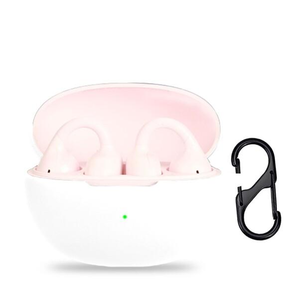 For Baseus Bass BC1 ケース カバー Mosasa シリコン 保護ケース 充電便利 全面保護 紛失防止 滑り止め 軽量 キズ防止 スリム 薄型 旅行 耐衝撃 防塵-ホワイト商品コード：66080893088型番：C710N...