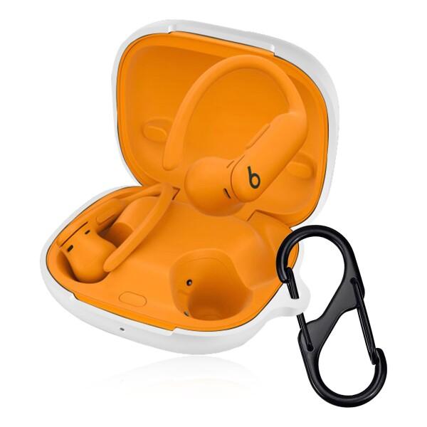 For Beats Powerbeats Pro 2 ケース カバー Mosasa Beats Powerbeats Pro 2 シリコン保護ケース 充電便利 全面保護 紛失防止 滑り止め 軽量 キズ防止 スリム 薄型 旅行 耐衝撃 防塵-...