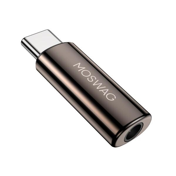 MOSWAG USB C 3.5 mm オーディオ ヘッドフォン アダプター、Typc C 3.5 mm Aux アダプター亜鉛合金アダプター三星 GalaxyS23 S22 S21 S20 S10 Plus、ウルトラ S21+、ピクセル ...