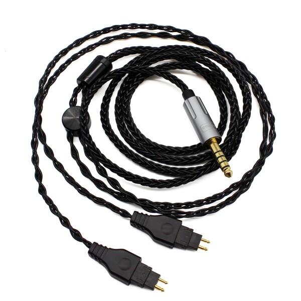 Youkamoo交換用オーディオアップグレードケーブル 互換性 Compatible for Sennheiser HD650 HD600 HD580 HD660S HD660S2 HD58X Massdrop HD6XX 銀メッキ銅ケーブ...