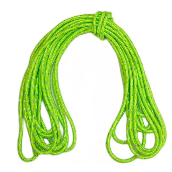 TSUCIA テント用 ガイドロープ 反射材入り パラコード ナイロンコード タープ用 キャンプ アウトドア アクセサリー用 (5mm×10m・蛍光緑)商品コード：66081046744型番：M-TS0292サイズ：5mm×10m・蛍光緑カ...