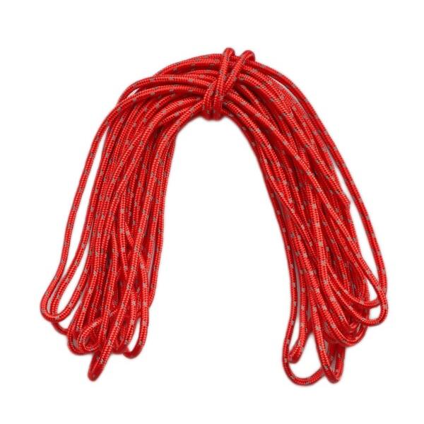 TSUCIA テント用 ガイドロープ 反射材入り パラコード ナイロンコード タープ用 キャンプ アウトドア アクセサリー用 (5mm×10m・レッド)商品コード：66081046745型番：M-TS0292サイズ：5mm×10m・レッドカ...