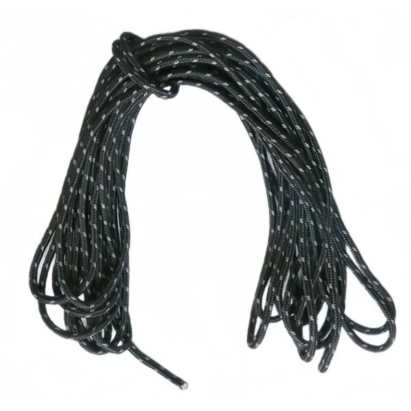 TSUCIA テント用 ガイドロープ 反射材入り パラコード ナイロンコード タープ用 キャンプ アウトドア アクセサリー用 (5mm×10m・ブラック)商品コード：66081046746型番：M-TS0292サイズ：5mm×10m・ブラッ...