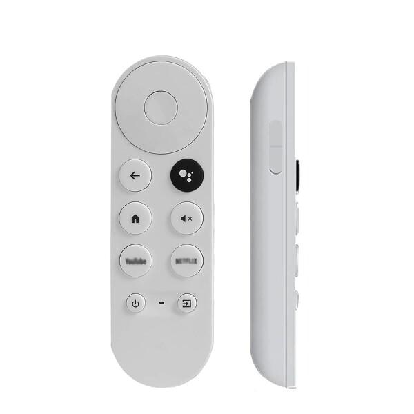 chromecast with google tv 交換用音声リモコン G9N9N 音声リモコン GA01919-JP googleクロームキャスト TVリモコン google tv streamer交換用 説明書が付属 ホワイト商品コード...