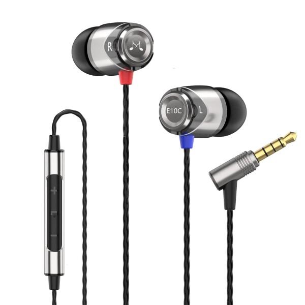 SoundMAGIC E10C カナル型 有線イヤホン マイク付き (グレー)商品コード：66081063359型番：E10Cサイズ：1.2カラー：チタン【ハイファイオーディオ】-SoundMAGIC E50Cは、正確でバランスのとれたハイ...