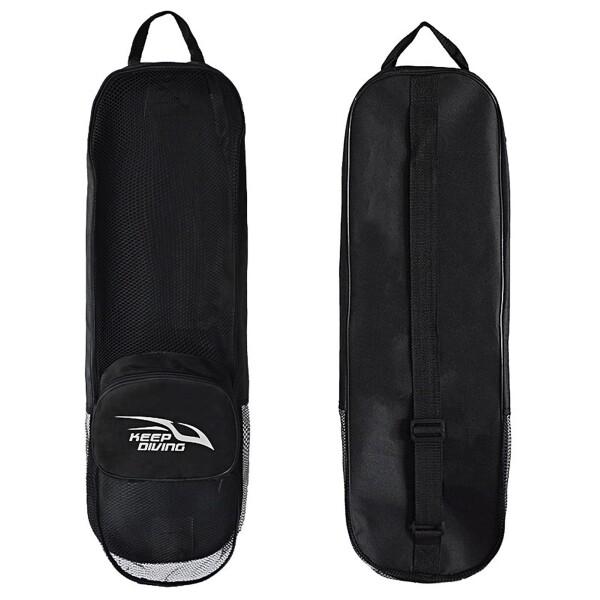 fangzi ダイビングフィンバッグ、ポータブルダイビングフィンバッグ PVCフィン保護バッグ ショルダーストラップ付き スキューバダイビング用商品コード：66081064061型番：LRJPPLLFK666-Y29541カラー：Black...