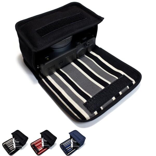 suono スオーノ FUJIFILM X-E5 ケース (ブラック・カーボンストライプ) XF23mmF2.8 R WR レンズ用 ハンドメイド 日本製 富士フィルム商品コード：66081082680型番：FXE5カラー：ブラック・カーボ...