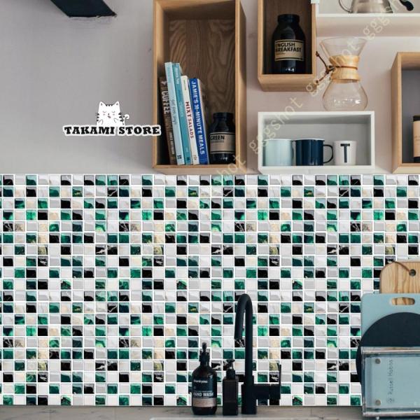 爆買 【製品の詳細】タイプ：はがせるのり付き壁紙シールサイズ：20*20cm*5PCS、20*20cm*10PCS。特徴：防水、耐熱、防湿、柔軟、軽量、無毒、無刺激性リ。お掃除も簡単にします。貼れる面：セラミック?タイル?木製表面?ガラス?...