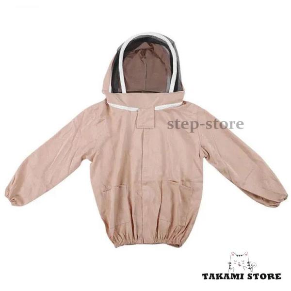 爆買 ■品名:蜂防護服(2点セット)■素材:ポリエステル■カラー：全4色■サイズ：FREE■内容物:2点セット(上着+帽子)takamiの検索ワード：養蜂 防護服 作業服 作業着 上下 防護服 作業服 養蜂 虫よけ 防虫　鉄壁ガード 害虫駆...