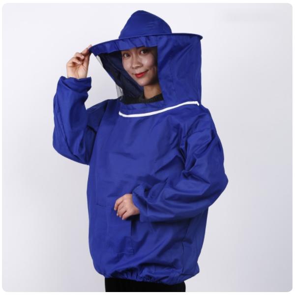 爆買 ■品名:蜂防護服(セット)■素材:ポリエステル ■カラー：全1色■サイズ：F(体重:30-90kg)■内容物:2点セット(上着+帽子)takamiの検索ワード：養蜂 防護服 作業服 作業着 上下 防護服 作業服 養蜂 虫よけ 防虫　鉄...