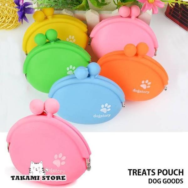 爆買 ●item：ネコポス ペット 犬 ドッグ トリーツポーチ 訓練グッズ しつけ用 おやつ入れ カラビナ付き 丸洗い可能 シンプル 餌入れ●col：yellow/green/orange/blue/pink●：シリコン●size（cm）：...