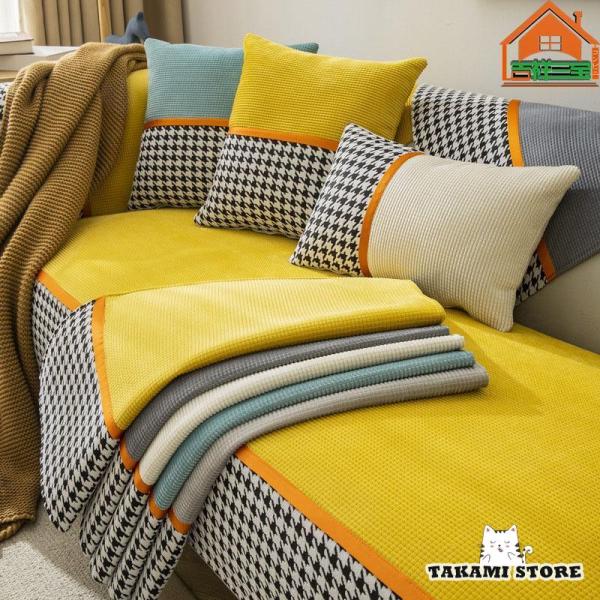 爆買 ソファにぴったりフィットする。ご注意：セットで販売することなく、1枚で販売しています。お好きな色とサイズをご自由に選んで、組み合わせてください。ご使用のソファーに掛けるだけで汚れや傷を防止します。綿製ており、ふわふわしています。とても...