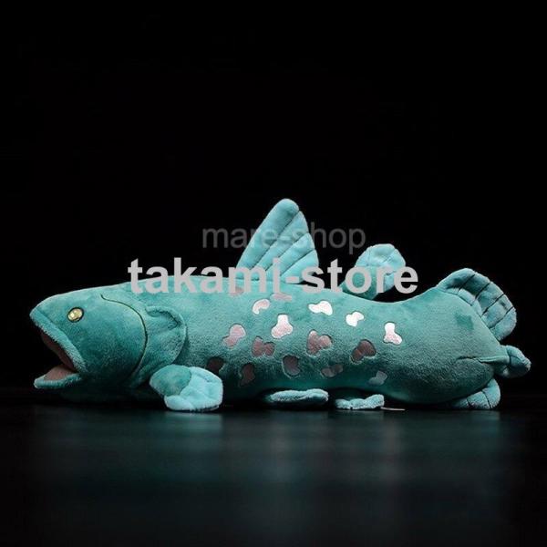 爆買 ~サイズ 38cm素材: ぬいぐるみ詰め物: pp綿特徴：ぬいぐるみ シーラカンス 魚 クッション 古代魚 おもちゃ グッズ 38センチ 誕生日 プレゼント クリスマス 男の子 女の子 ギフト お祝い おもちゃ リアル