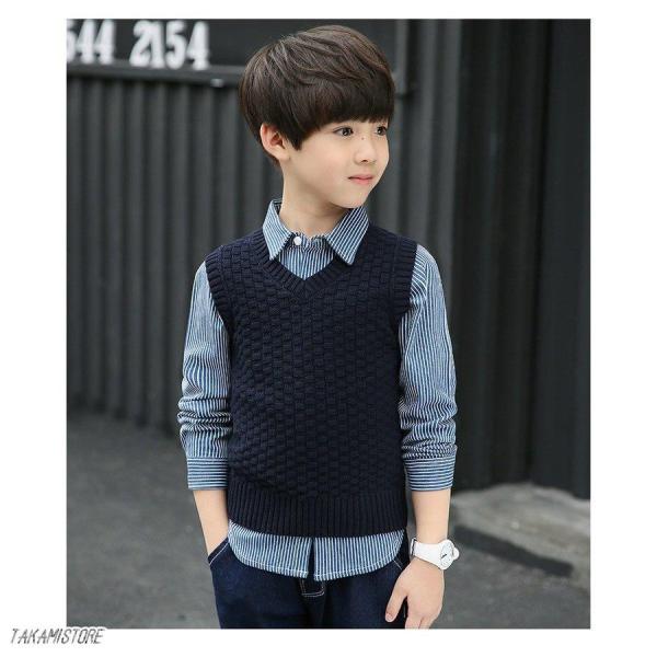 爆買 ベスト ニットベスト 男の子 ニット 春 キッズ 子供服 こども服 ケーブル編み トップス おしゃれ 入園式 卒業式 発表会 披露宴 男の子素材：綿、ボリエステル ●輸送上の都合上、商品に多少の傷、汚れ等が付く場合がございます。●モニ...