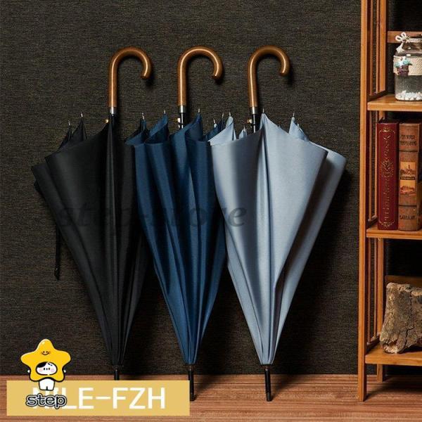 爆買 【商品名】：長傘 日傘 雨傘【生地】：ポリエステル【カラー】：ブラック、ブルー、グレー【中棒】：ステンレス*骨の本数：8本 *収納時全長： 94cm*開く時直径：110cm*重さ：約500ｇ【商品説明】長傘 メンズ おしゃれ 長傘 雨...