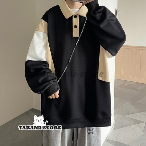 爆買 tシャツ メンズ トレーナー スウェット トップス カジュアル プルオーバー おしゃれ コーデ シンプル 【品　番】yiyang11【カラー】ホワイト、ブラック、イー、コーヒー【サイズ】L、XL、2XL【素　材】ポリエステル