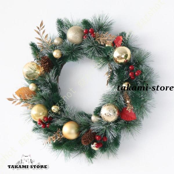 爆買 クリスマス リース クリスマス花輪 ナチュラルリース 玄関 造花 壁掛けフラワー ぶら下げ飾り ドアリース 飾り 庭園 結婚式 店舗 撮影 道具 クリスマス  飾り デコレーション リース 可愛い【素材】 PVC【サイズ】直径（外径）...