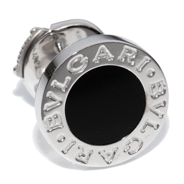 状態：大きく目立つダメージはなく、綺麗な状態です。<br/>こちらは片方のみの販売です。素材：K18WG(ホワイトゴールド)宝石・石：オニキスBVLGARI(ブルガリ) ブランドジュエリー ピアス