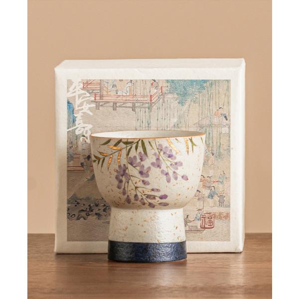 素材：セラミックサイズ：口径約6.7cm   高さ約7.4cm 容量約75ml・出来る限り実物に近いお色で画像を掲載しておりますが、ＰＣモニターなどの環境等により、若干異なる場合がございます。予めご了承ください。・実際の製品は、天候による環...