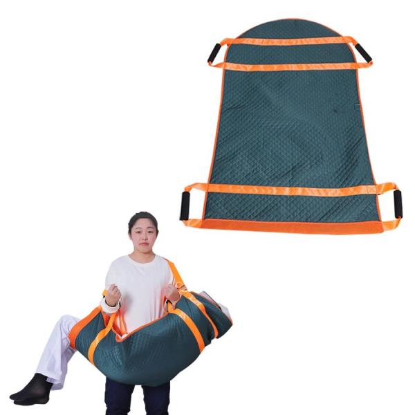 ?【2023改良版多機能な移動サポート】:介護やリハビリ、災害時などのシーンで使用いただける移乗シート（担架）です。3層エンボスオックスフォード素材、長さ：120cm、幅：70cm、最大耐荷重：100kg。身体上の理由によって移動に際し制約...