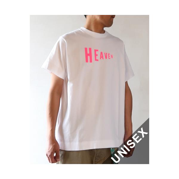 ネセサリーオアアンネセサリー カットソー Necessary or Unnecessary メンズ レディース HEAVEN TEE - WHITE Tシャツ 90012113 メール便可